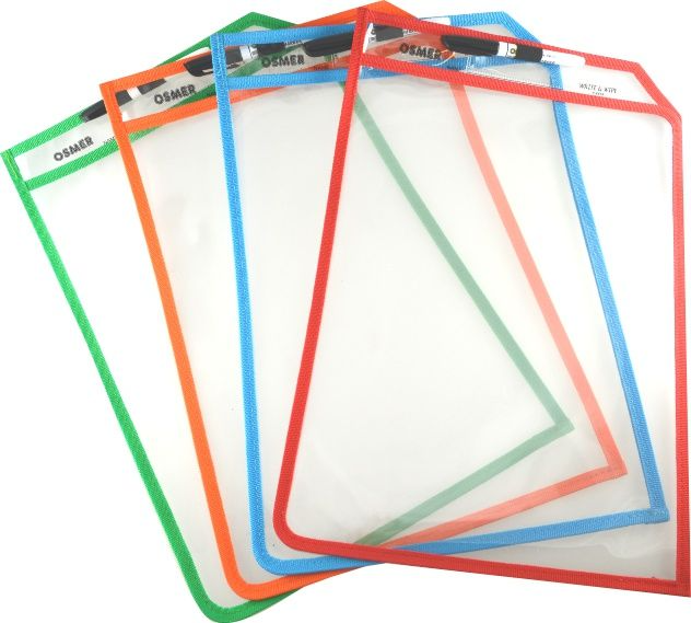 WRITE N WIPE - A4 ERASABLE SLEEVE | The TeamKids Shop